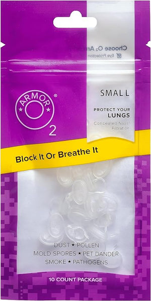 O2 Armor Nose Filters