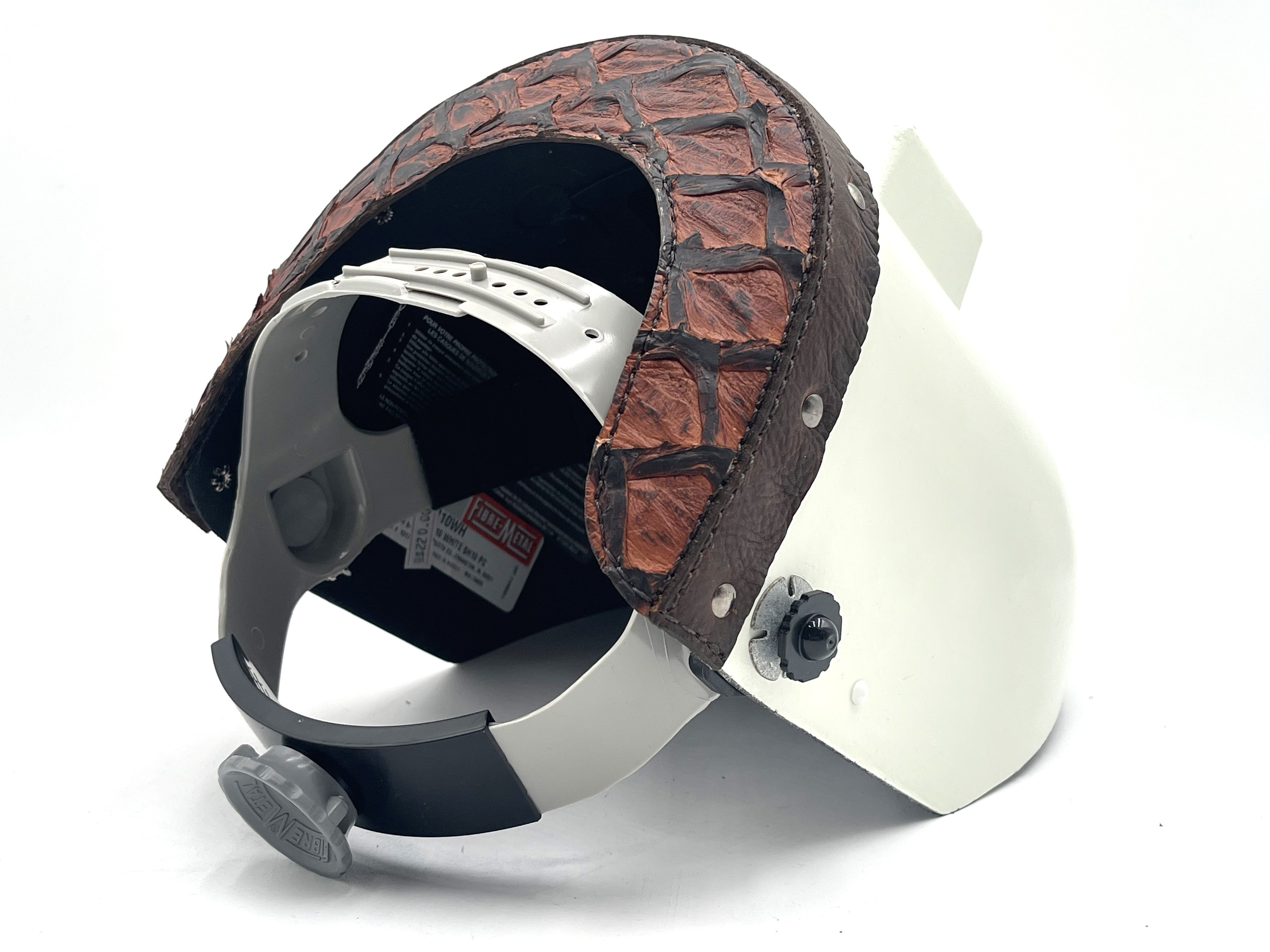 ***IN STOCK*** Outlaw Leather - Pipeliner - Top Pirarucu with Brown Le