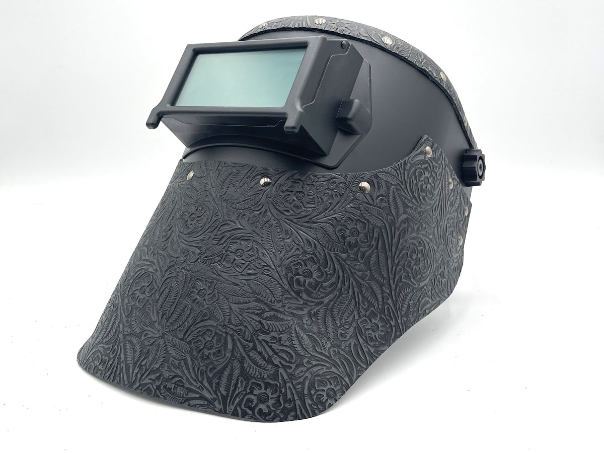 ***LIMITED EDITION*** Outlaw Lather - Welding Hood - Black/ Gray Flora