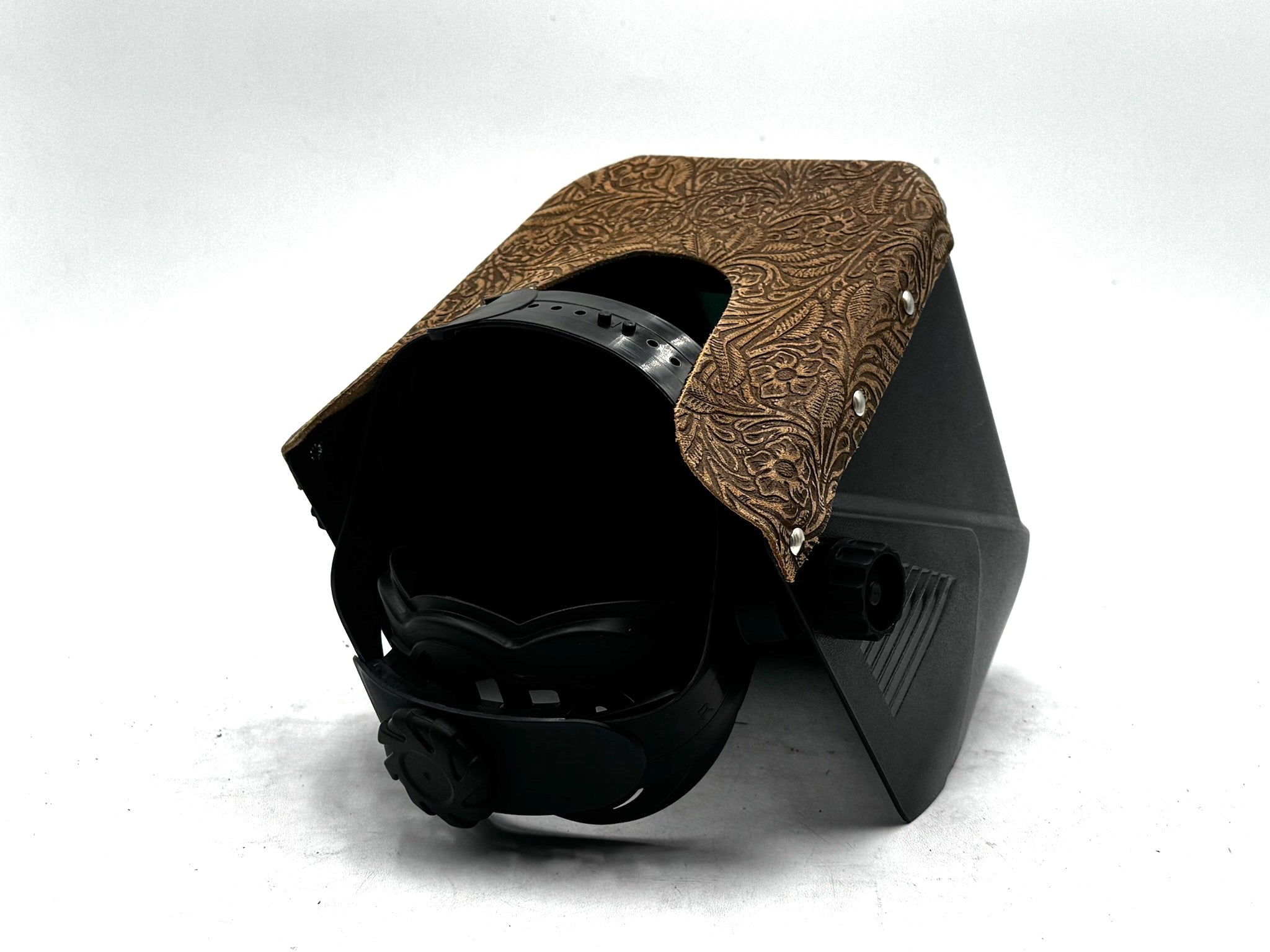 ***IN STOCK 63*** Outlaw Leather- BIG WINDOW - SADDLE FLORAL