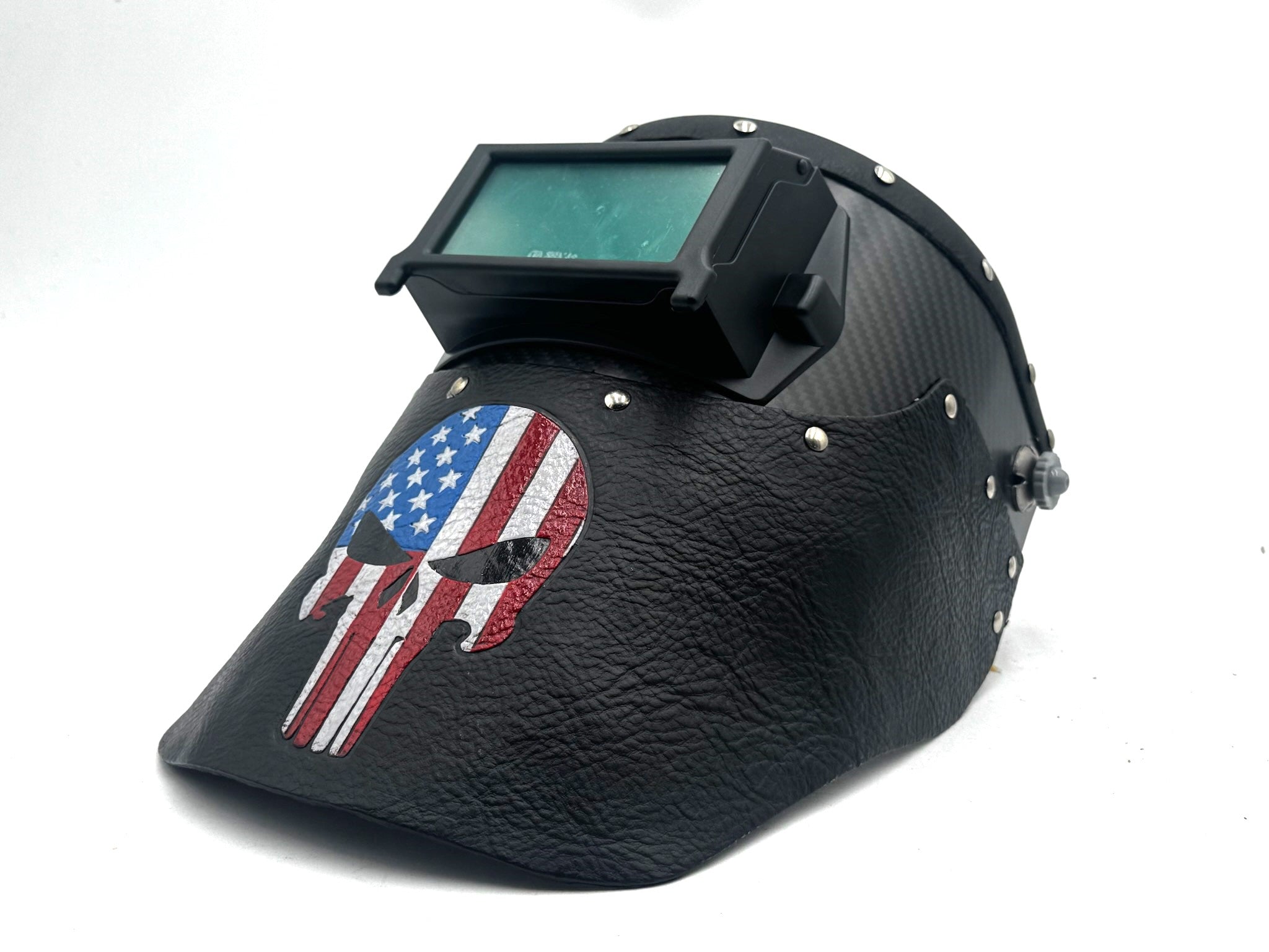 ***IN STOCK 20*** Outlaw Leather - WELDING HOOD - YOU'RE A DAISY