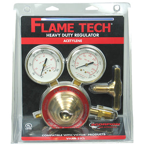 FLAME TECH® VHAR-21CS HEAVY DUTY ACETYLENE REGULATOR