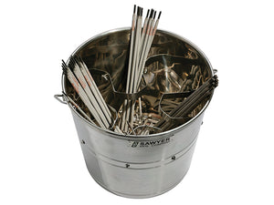 Sawyer Welding Rod Bucket Stainless 4.5 Gallon